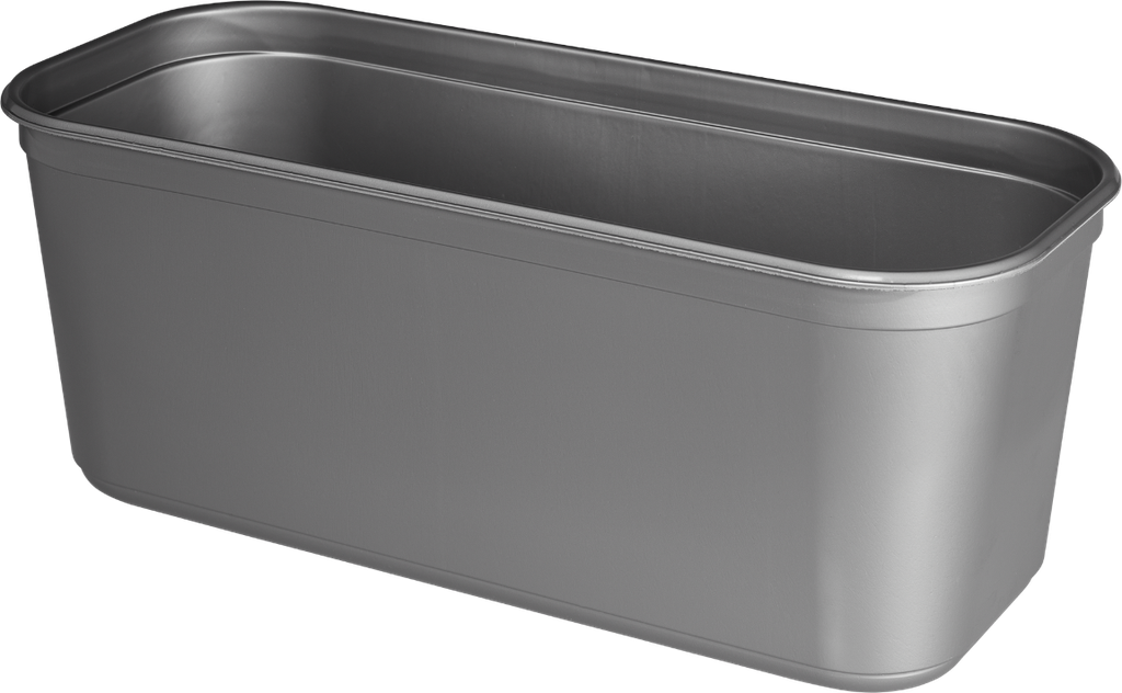 Bac à glace vitrine 5 litres gris | Serup